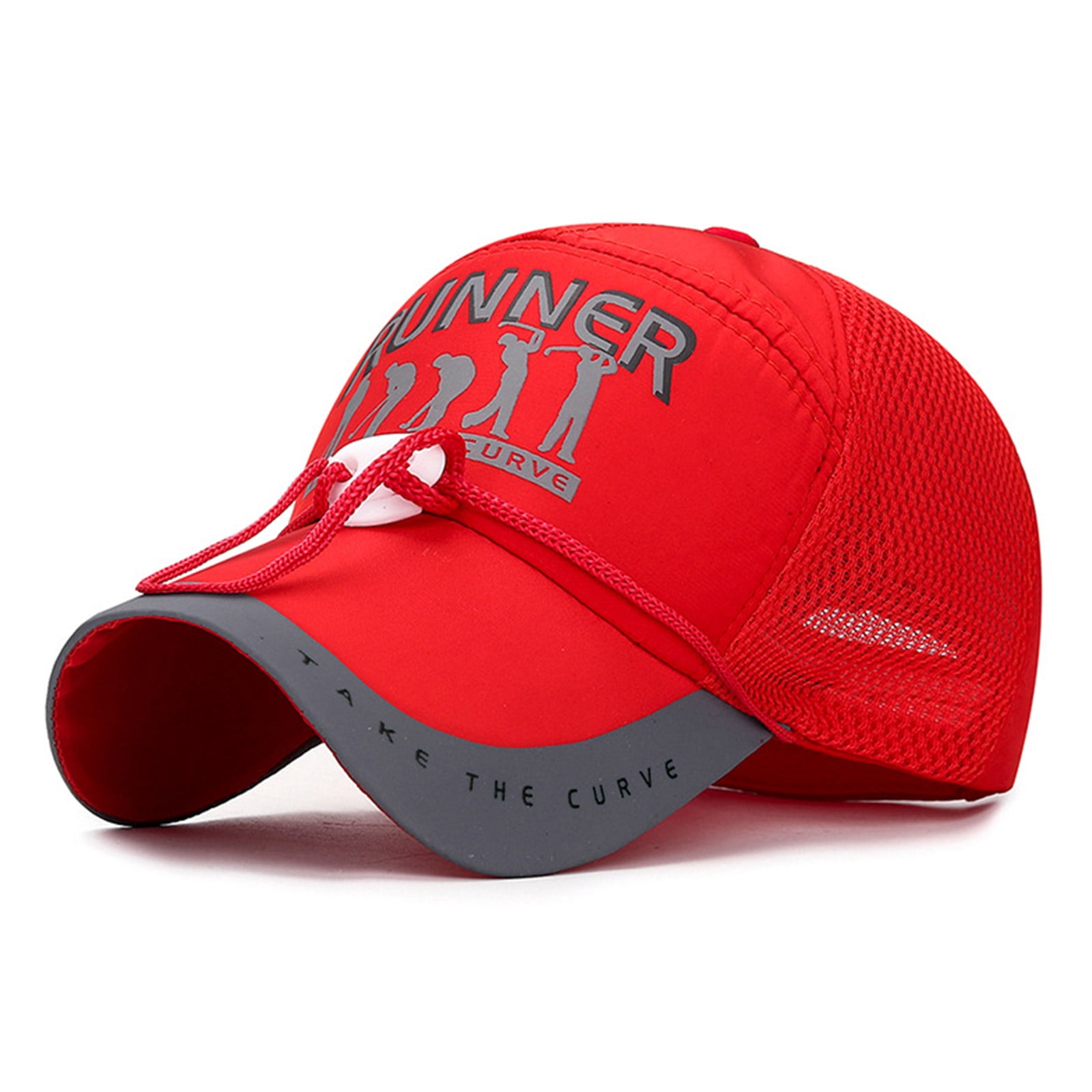 Curved Visors Trucker Hat Peaked Hat Baseball Hat Hiking Hat Outdoor ...