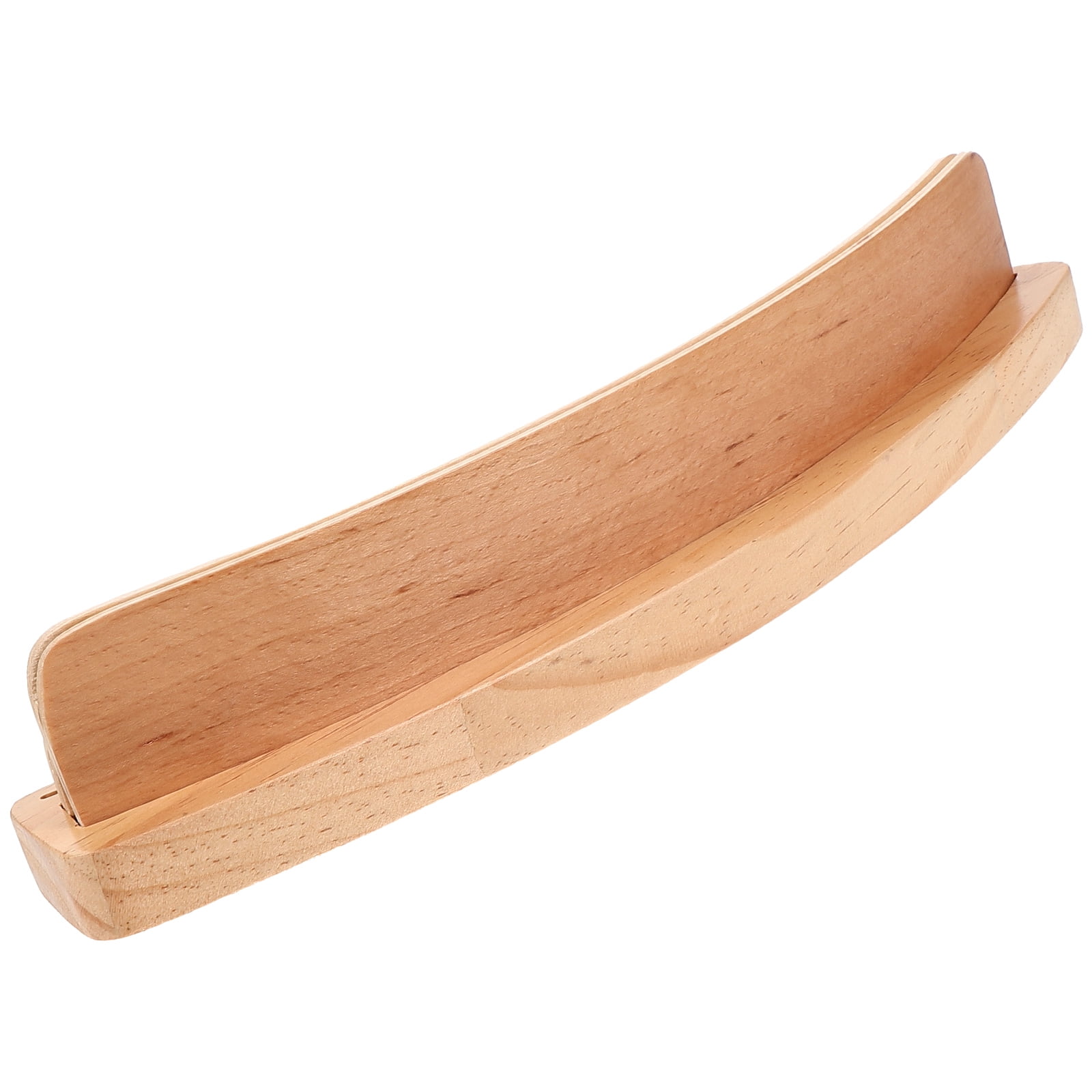 Curved Wooden Base Playing Card Tray Rack Storage Gaming Cards Display ...