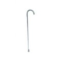 Curved handle adjustable aluminum cane, 6ea - Walmart.com