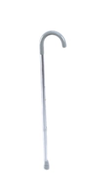 Curved handle adjustable aluminum cane, 6ea - Walmart.com
