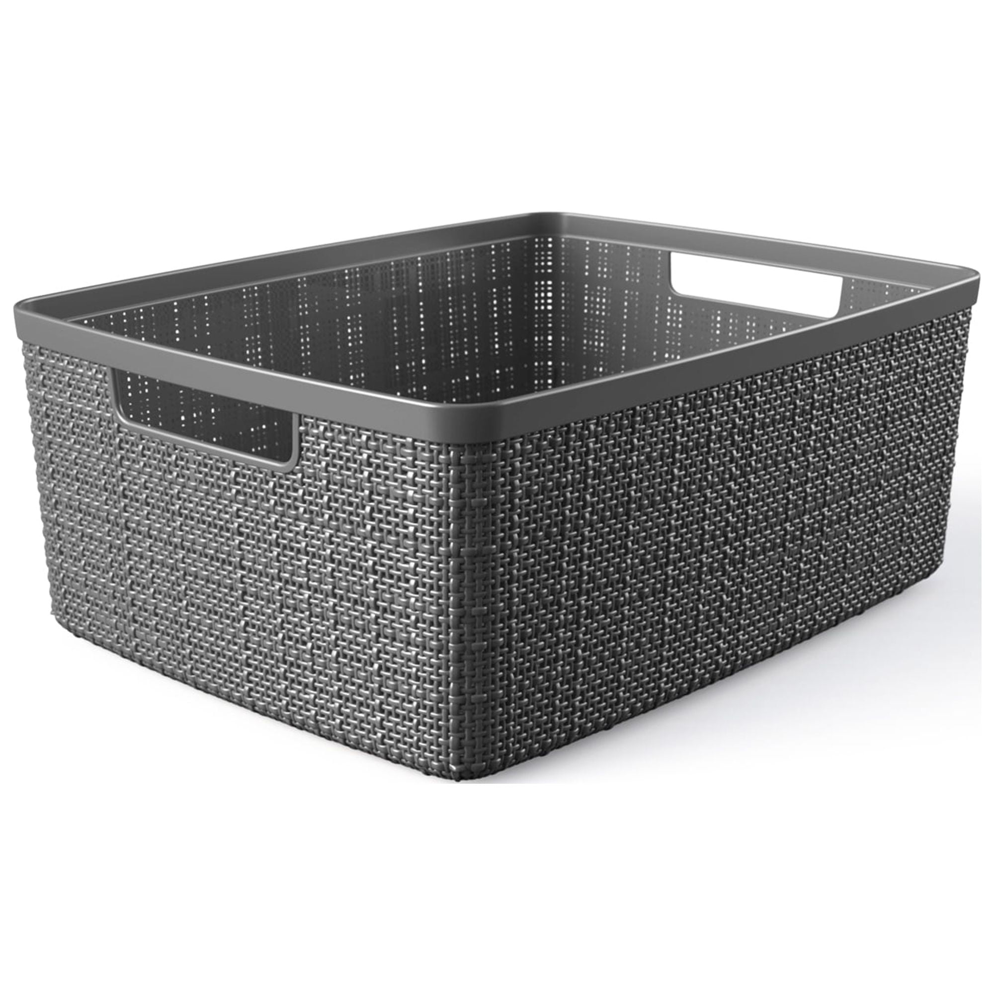 Curver Jute Storage Basket - Woven Design - Medium Capacity - Walmart.com