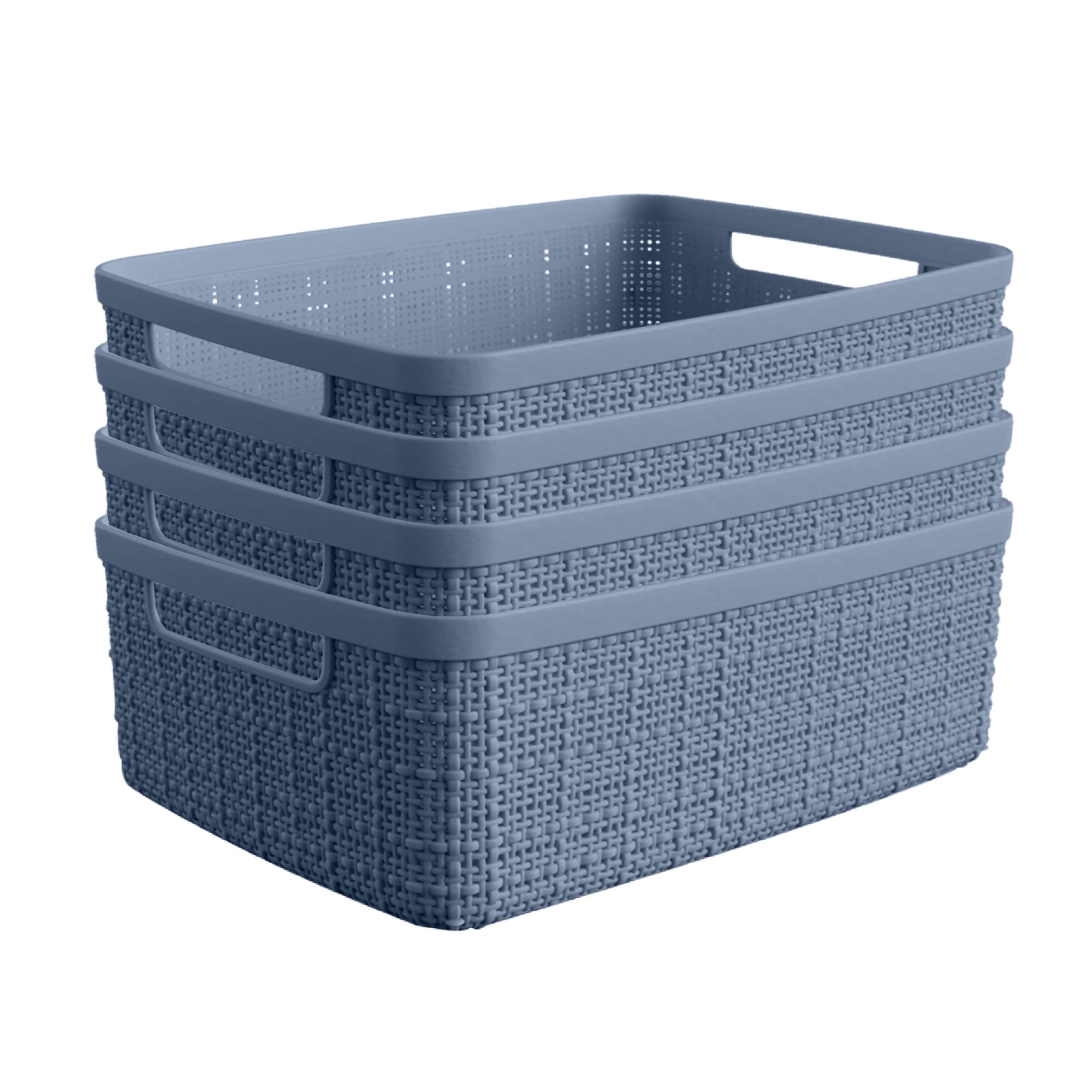 Curver Jute Basket - Stylish Storage Solution - Walmart.com