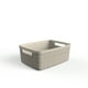 Curver Jute Basket, Small Resin Storage Bin, Tan - Walmart.com