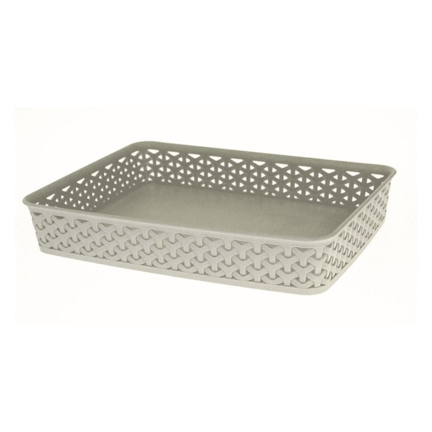 Curver Rattan A4 Wicker Storage Tray - Walmart.com