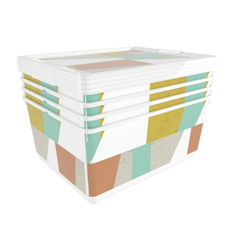 Curver Storage Boxes Large Curver 22L Storage Boxes, £5 At Homebase