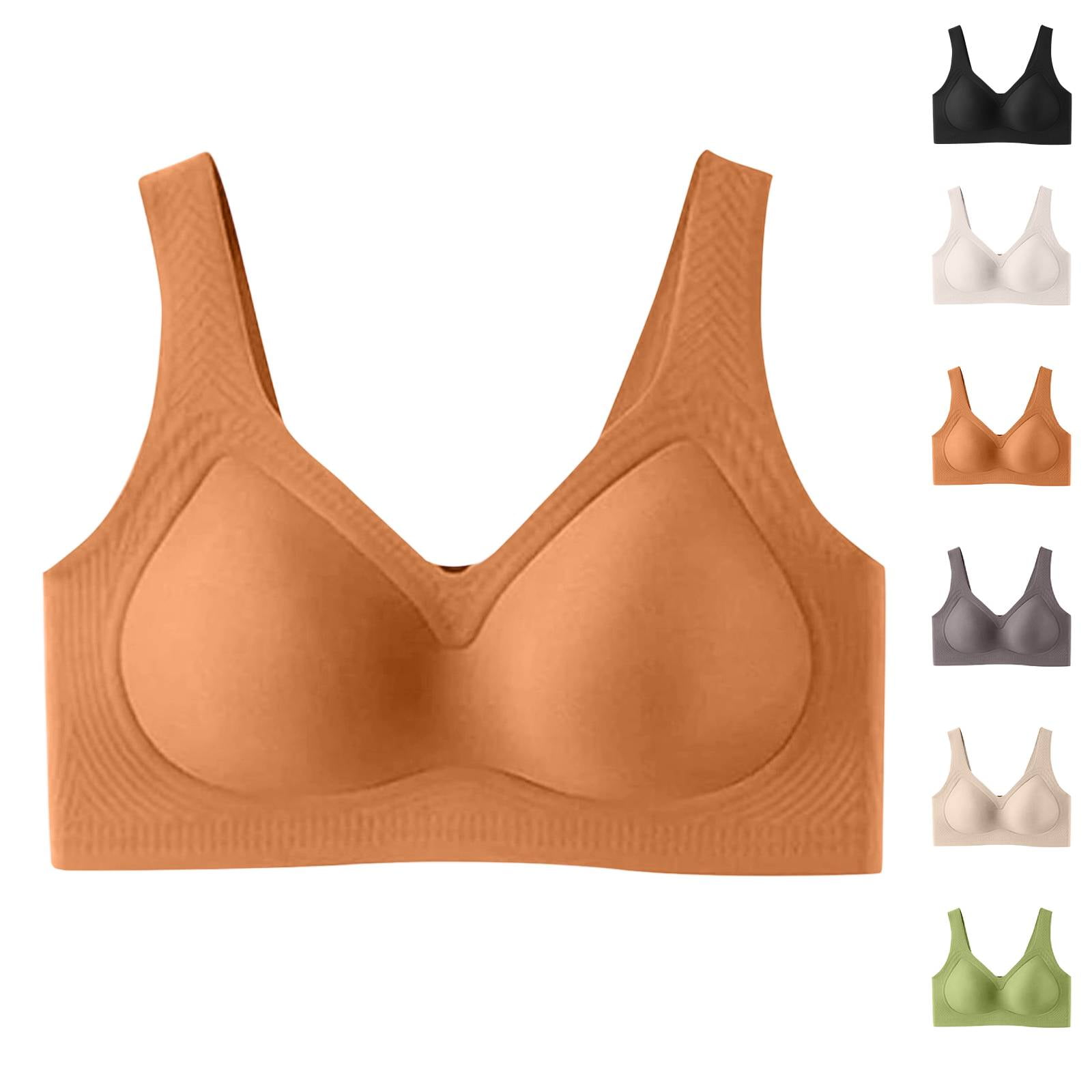 Jelly Bras For Women Lifting Wirefree Supportive Push Up Soft