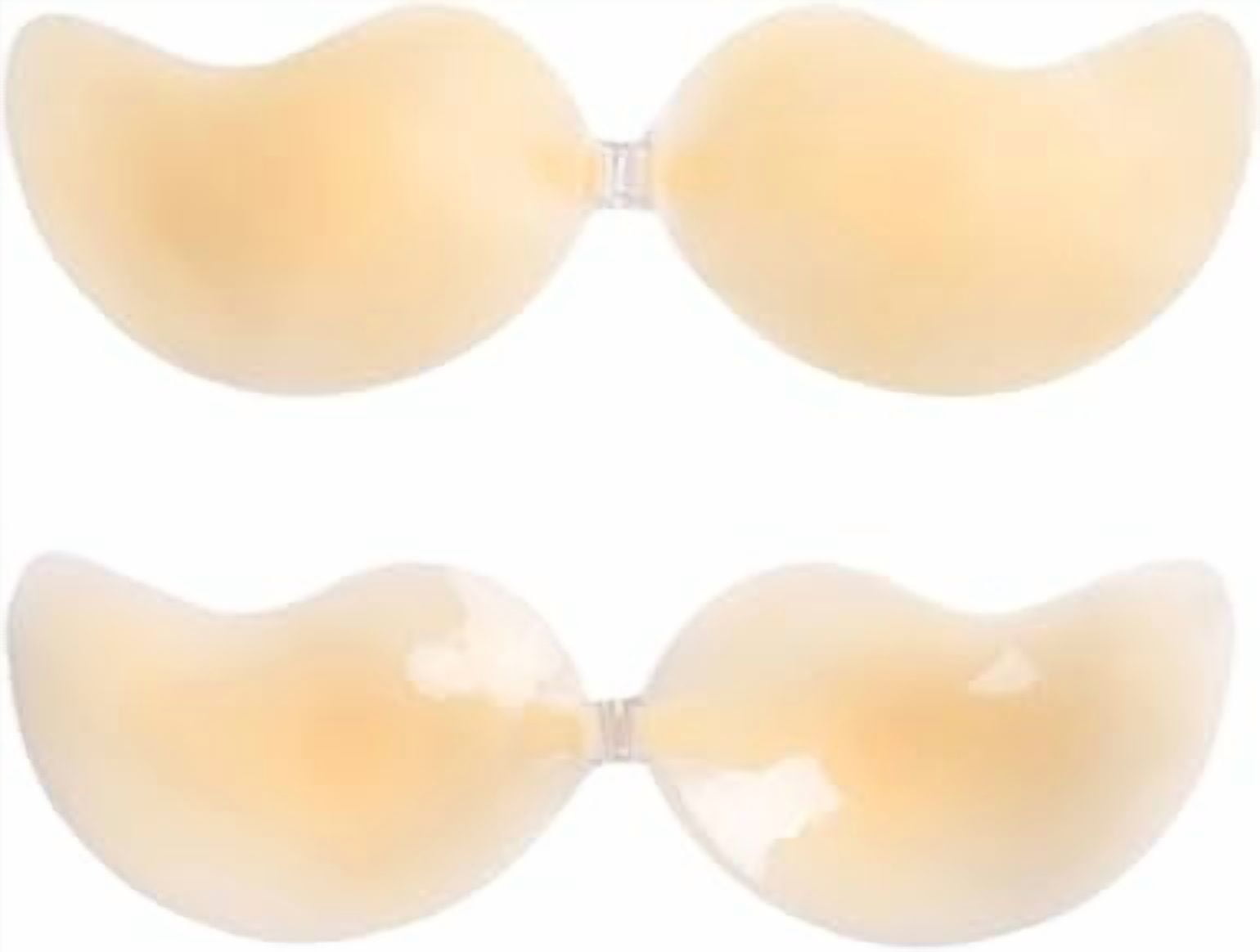 Cleavage Bras, 2025 Push up Sticky Bra Adhesive Invisible Bra Backless ...