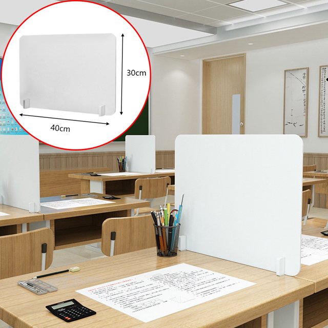 Cus Employees Shield Office Guard Portable for Counter Sneeze Workers ...