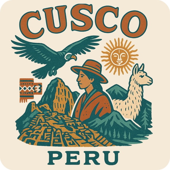 Cusco Peru Keepsakes Souvenir Vinyl Sticker – Destination Travel ...