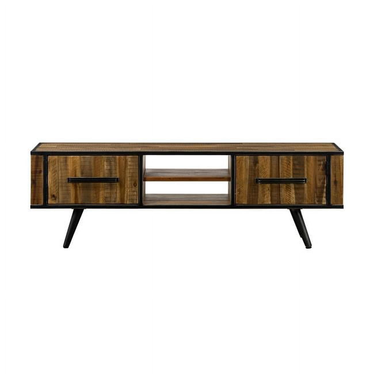Cusco Rustic Acacia TV Stand - 19 x 59 x 16 in. - Walmart.com