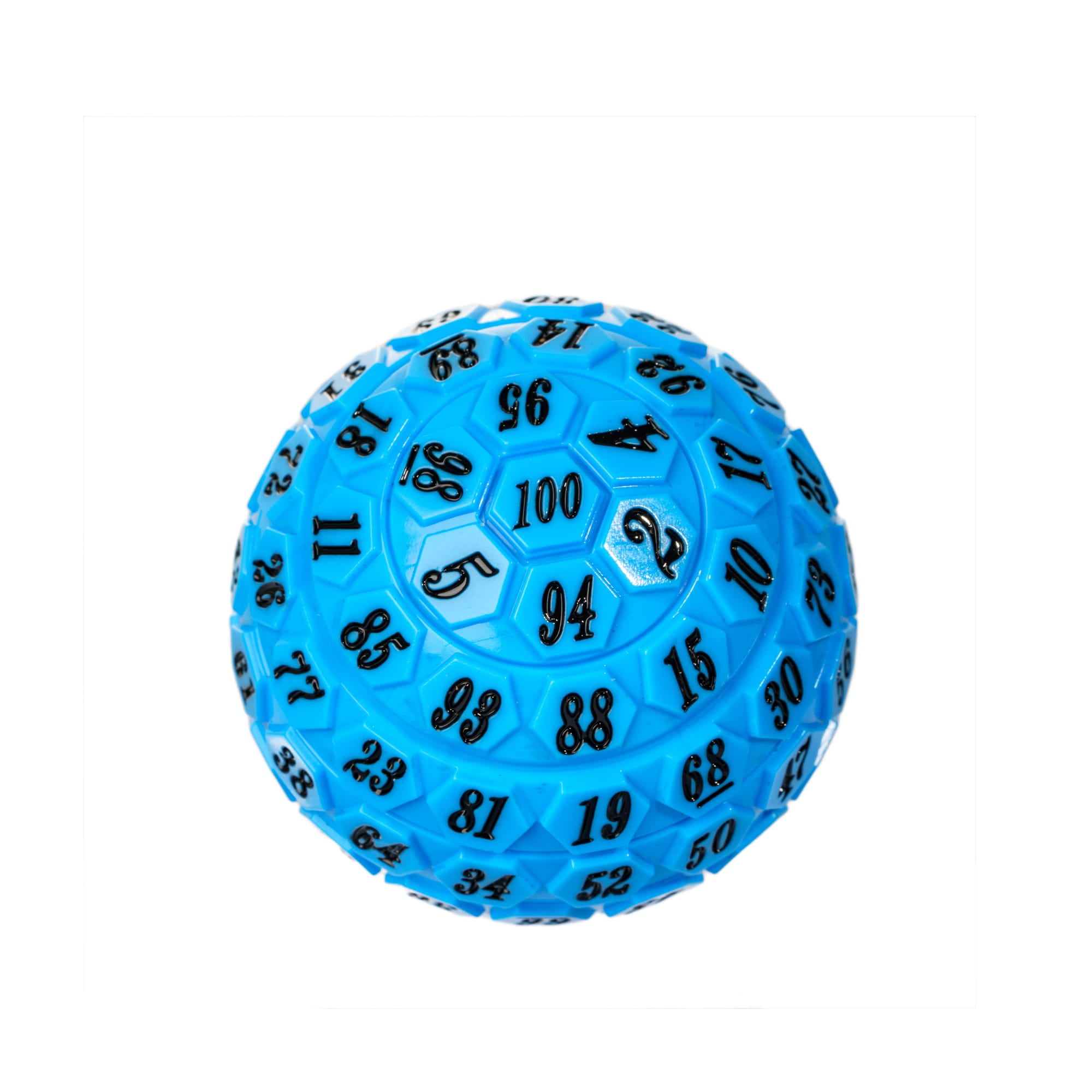 Cusdie 45MM 100 Sided Polyhedral D&D Dice, Single D100 Game Dice for ...