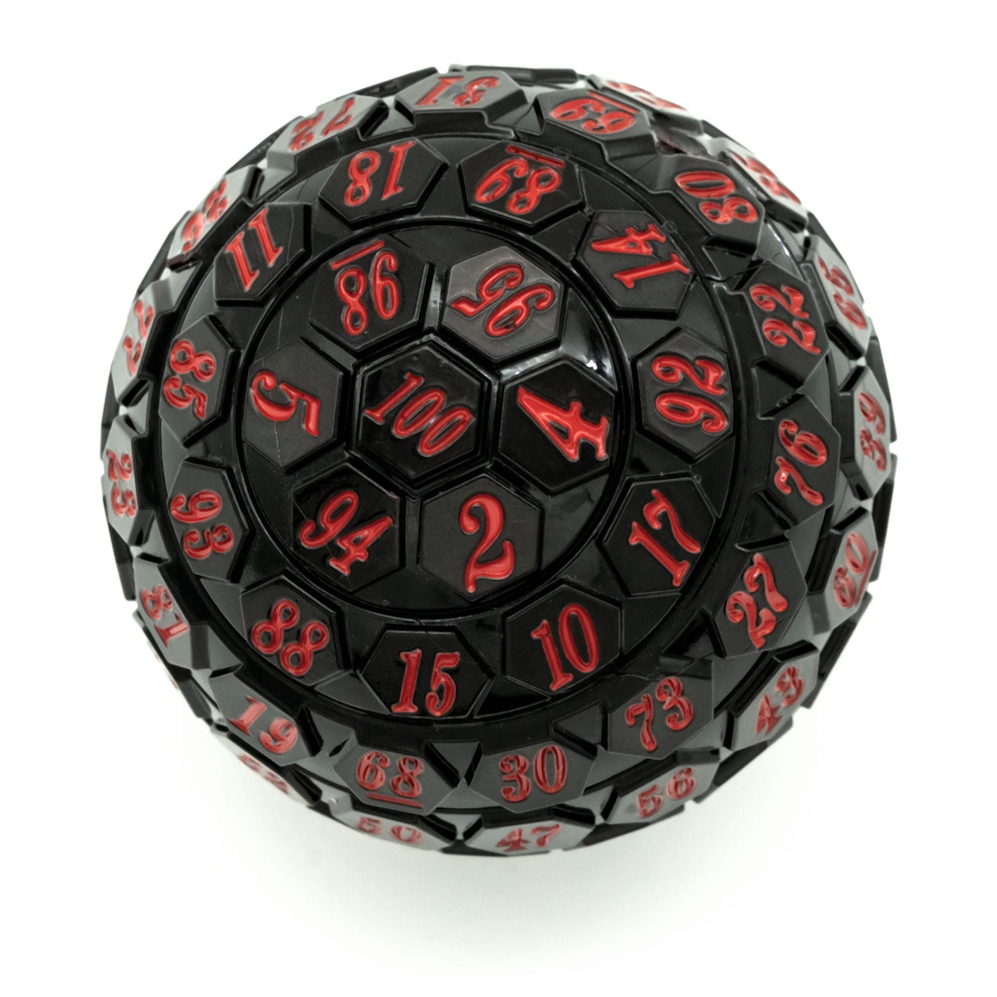 Cusdie 45MM 100 Sided Polyhedral D&D Dice, Single D100 Game Dice for Dungeon and Dragons ...