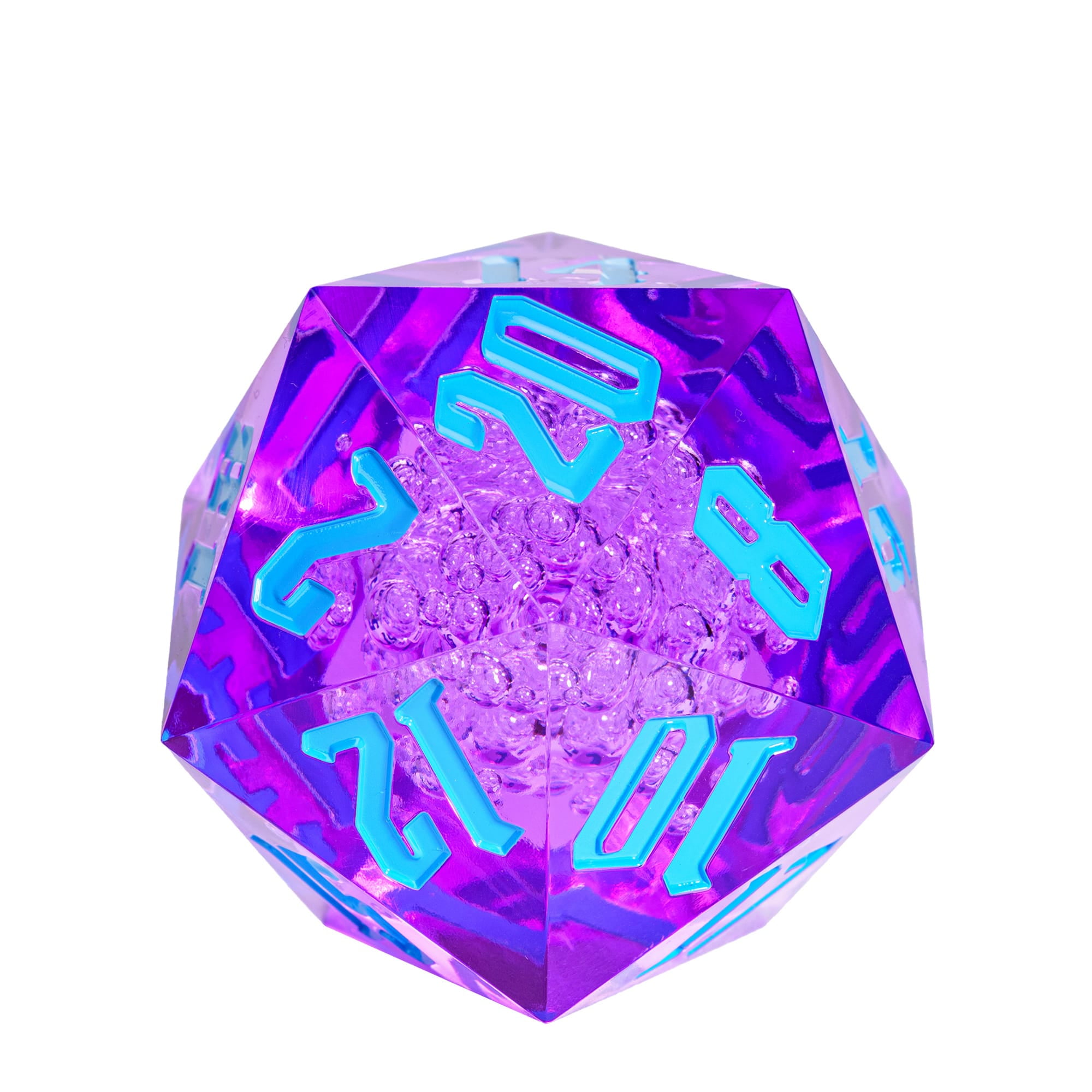 Cusdie Single D20 Dice 55mm, 20 Sided DND Dice, Giant D20 D&D ...