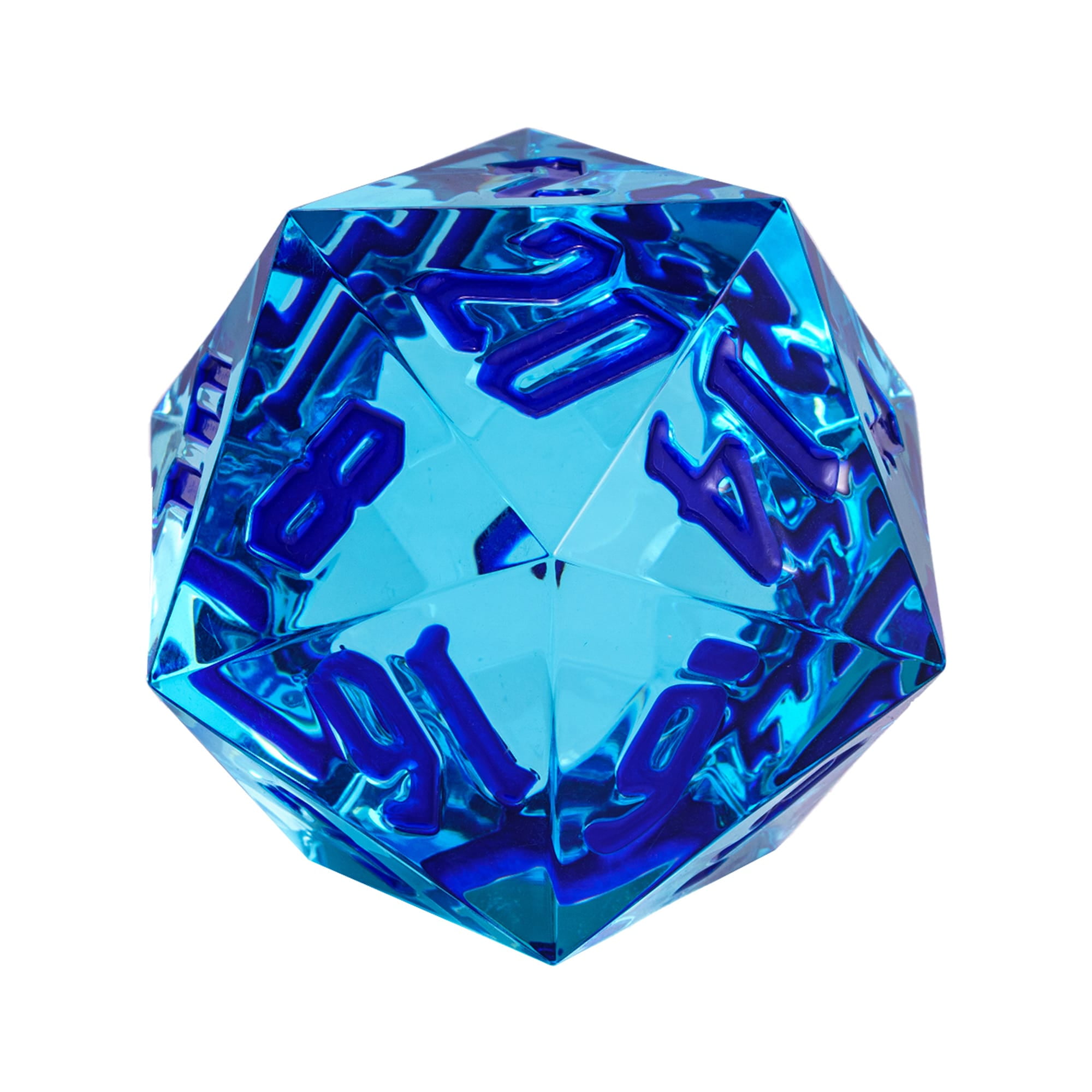 Cusdie Single D20 Dice 55mm, 20 Sided DND Dice, Giant D20 D&D ...