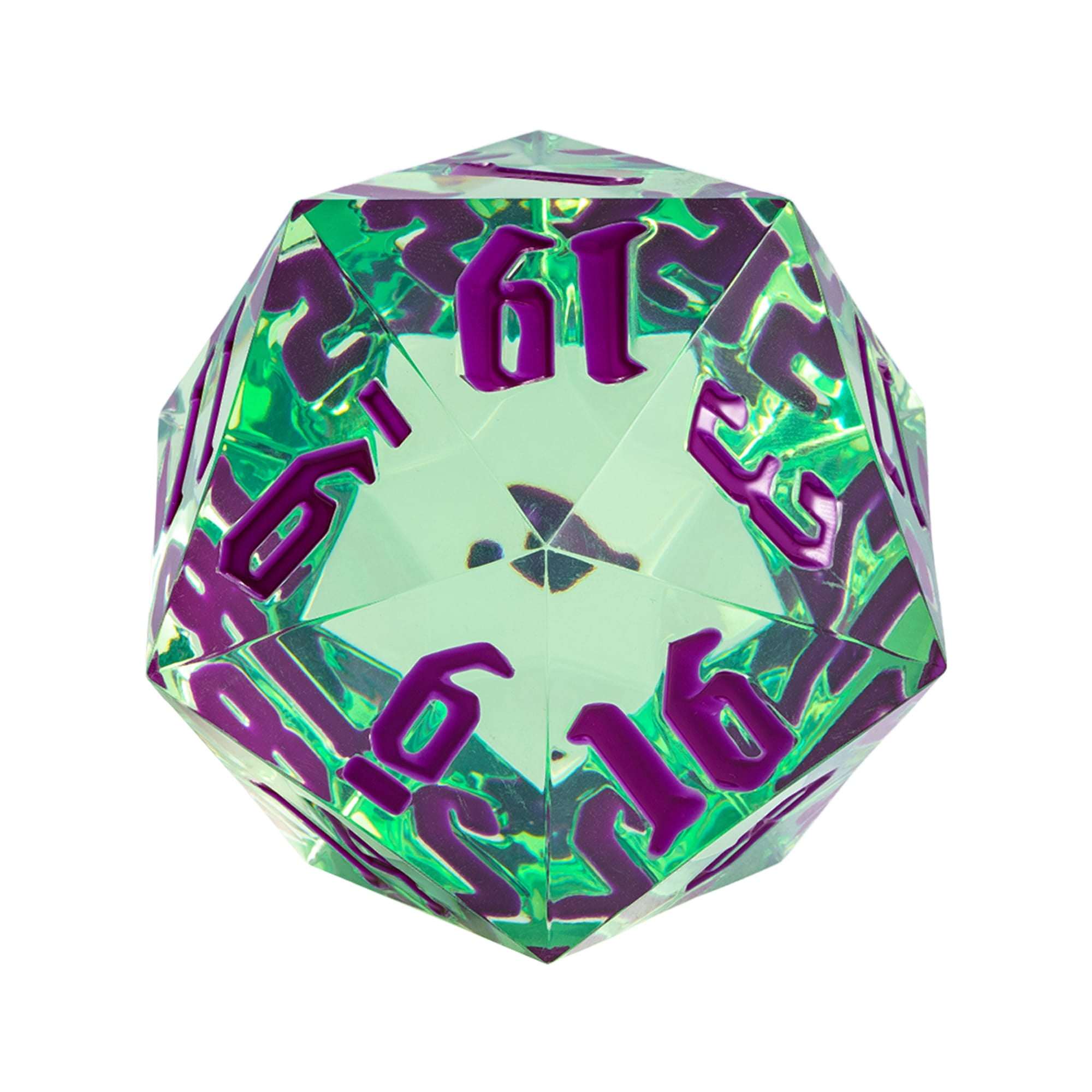 Cusdie Single D20 Dice 55mm, 20 Sided DND Dice, Giant D20 D&D ...