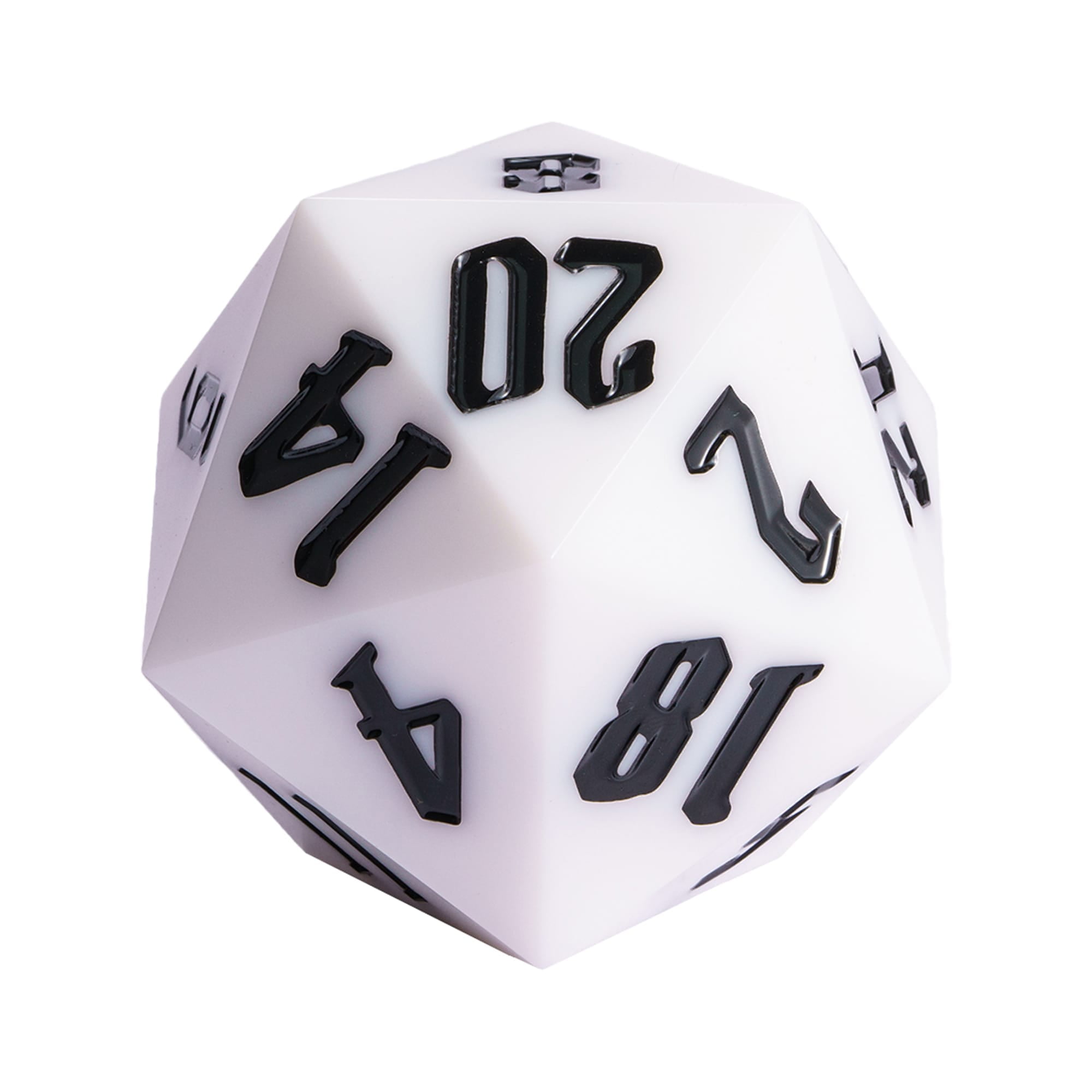 Cusdie Single D20 Dice 55mm, 20 Sided DND Dice, Giant D20 D&D Polyhedral Dice Large D20 w/Gift ...