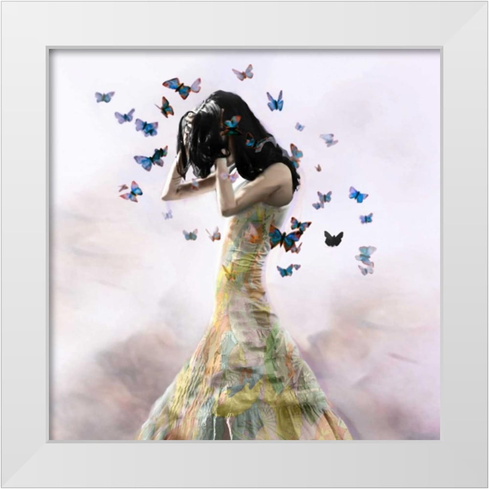 Cuseo, Christopher 20x20 White Modern Wood Framed Museum Art Print ...