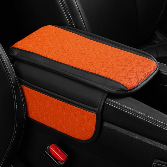Cushion,Car Center Console Cover With Storage Bag Wear Stitching Easy ...