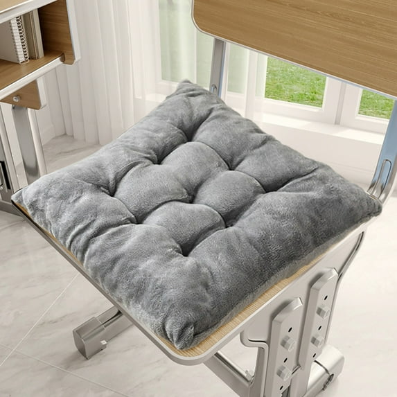 Cushion Chair Pad, Milk Fleece Soft Cushion for Dormitory and College ...