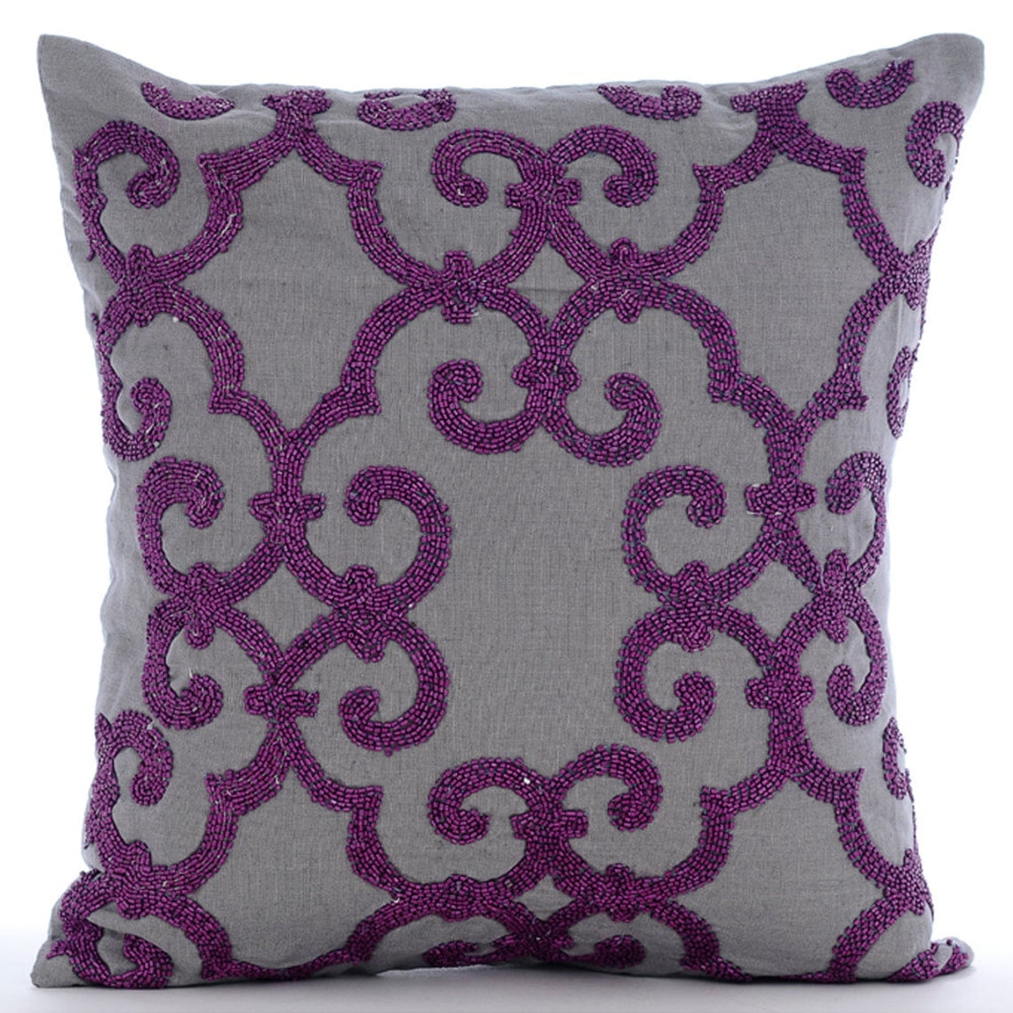 Cushion Cover Custom, Orchid Moment - 12x12 Inches Square Decorative ...