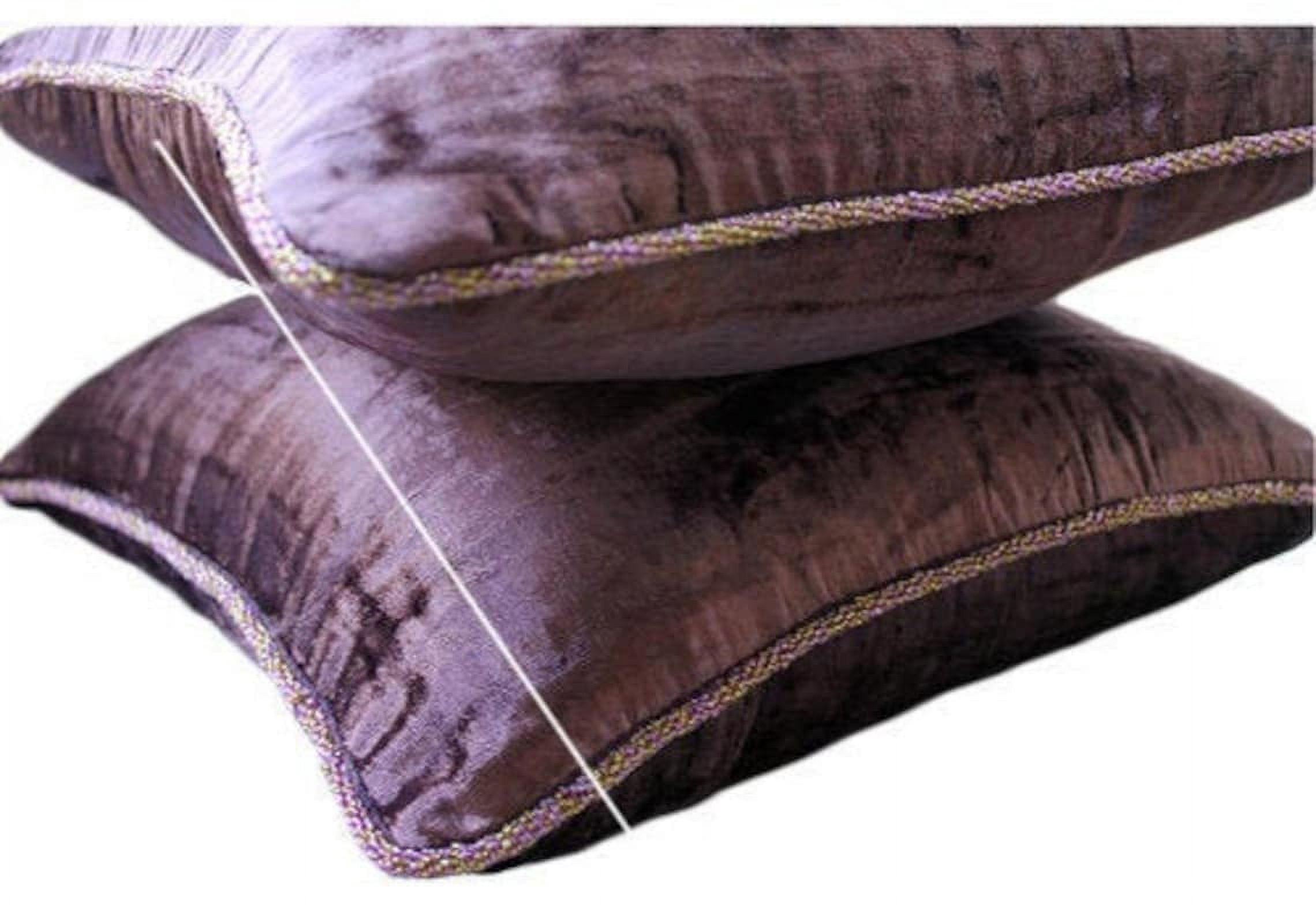Cushion Cover, Plum Decorative Pillow Covers For Couch 16x16 inch ...