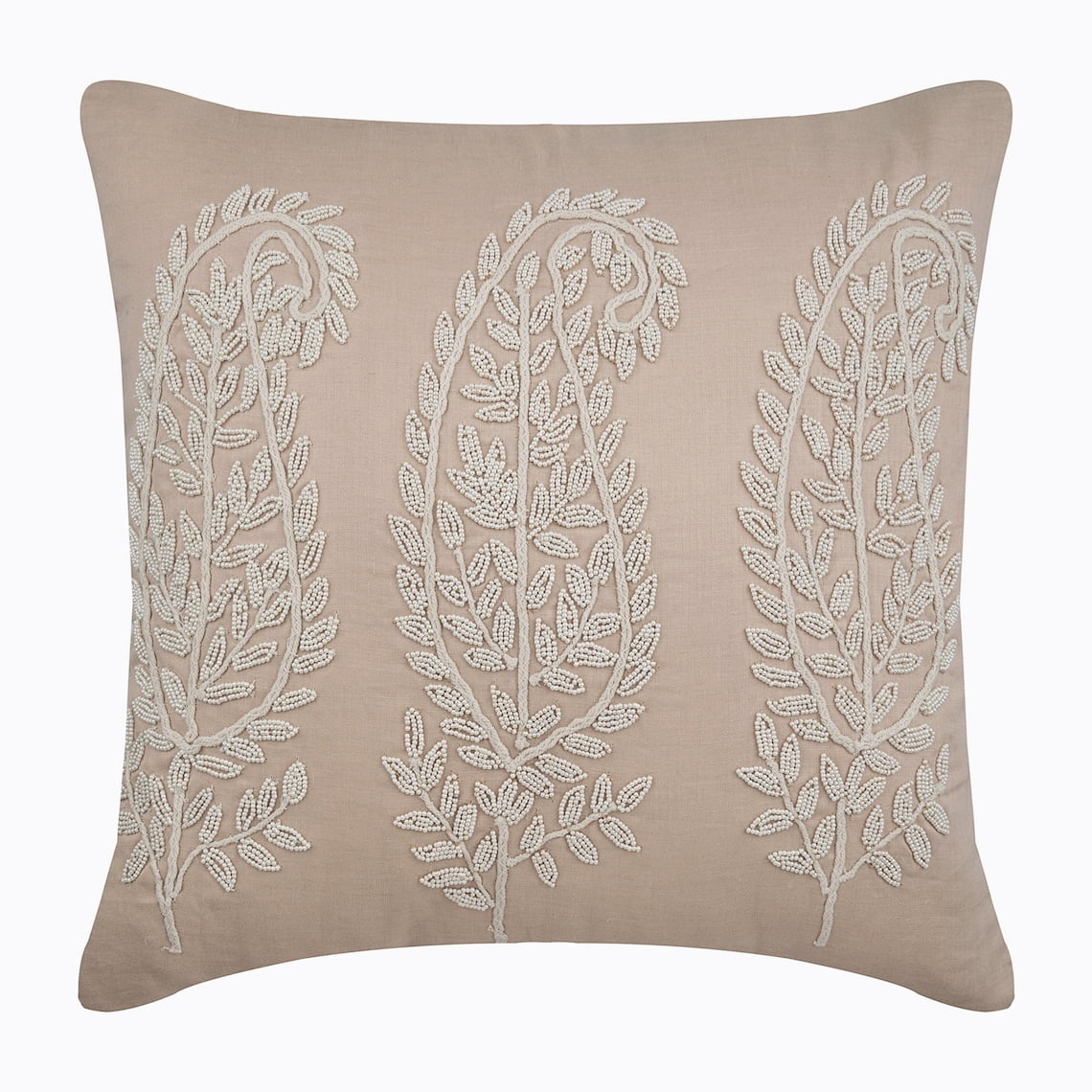 Cushion Cover For Sofa, 22x22 inch (55x55 cm) Throw Pillow Cover, Beige ...