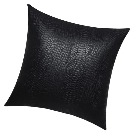 Cushion Cover Sturdy Synthetic1eatherPillow Protectors Easy Maintenance ...