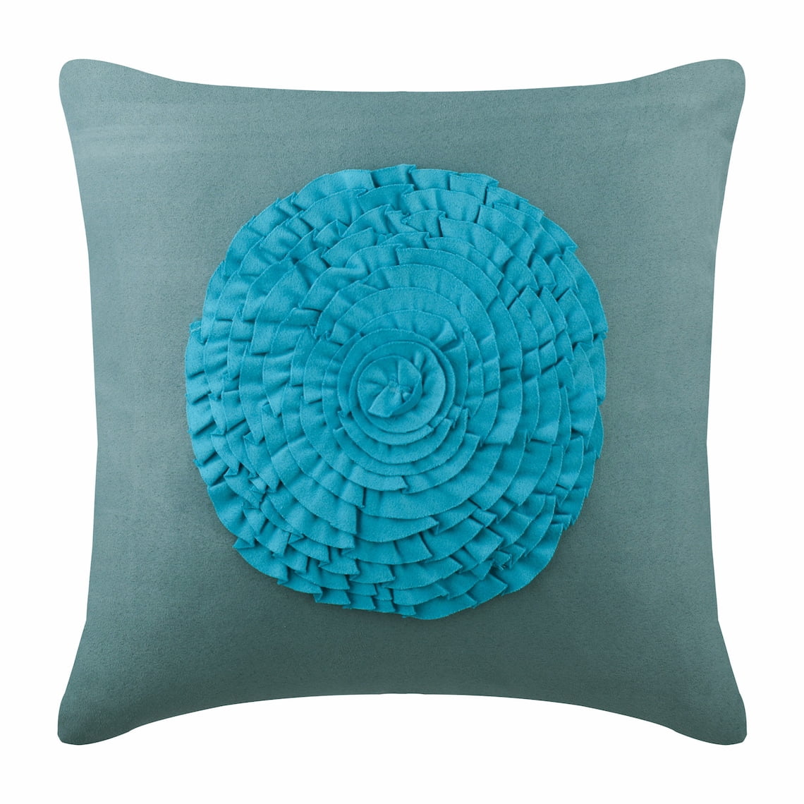 Cushion Covers, Blue Pillow Cases, Modern Floral Pillows Cover, 12x12 ...