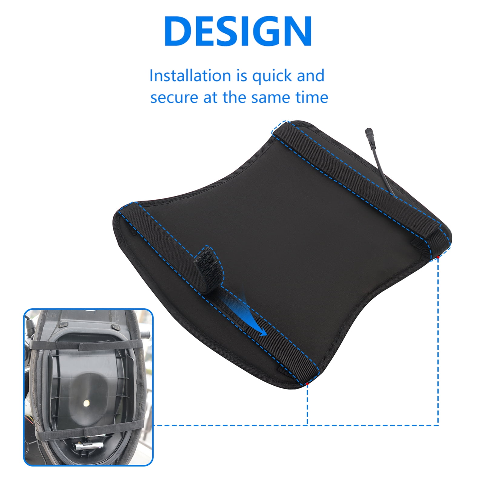 Cushion,Cushion Adjustable Heat Cushion Pad Cushion 12v Heated Seat ...