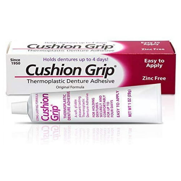 Cushion Grip Dentures