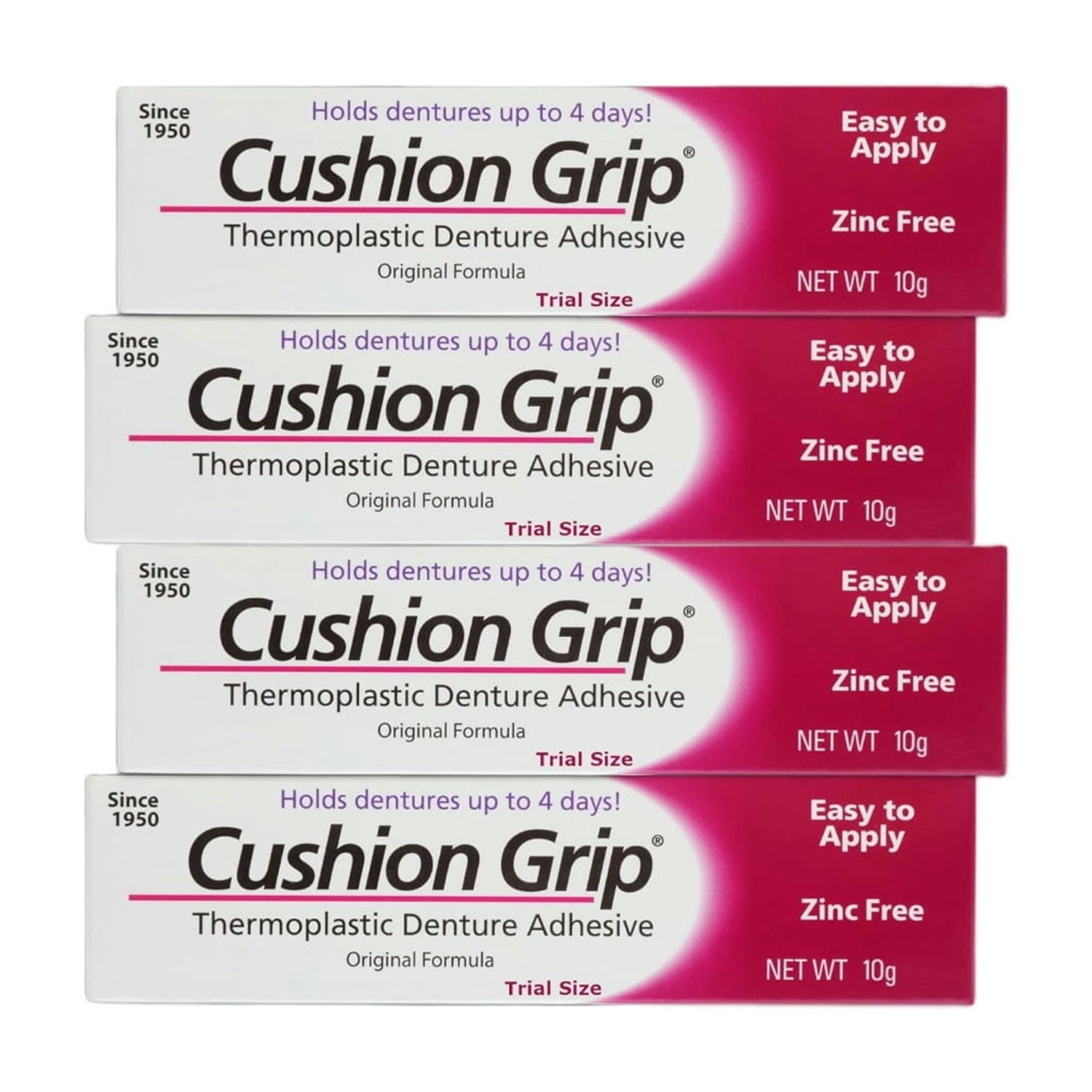 Cushion Grip Thermoplastic Denture Adhesive, 1 oz - Refits and Tightens ...
