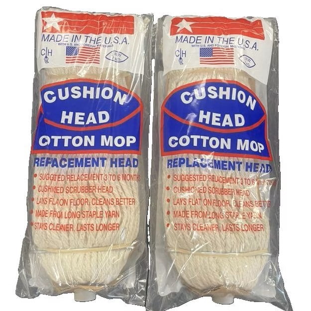 Cushion Head Cotton Replacement Mop Head - Walmart.com