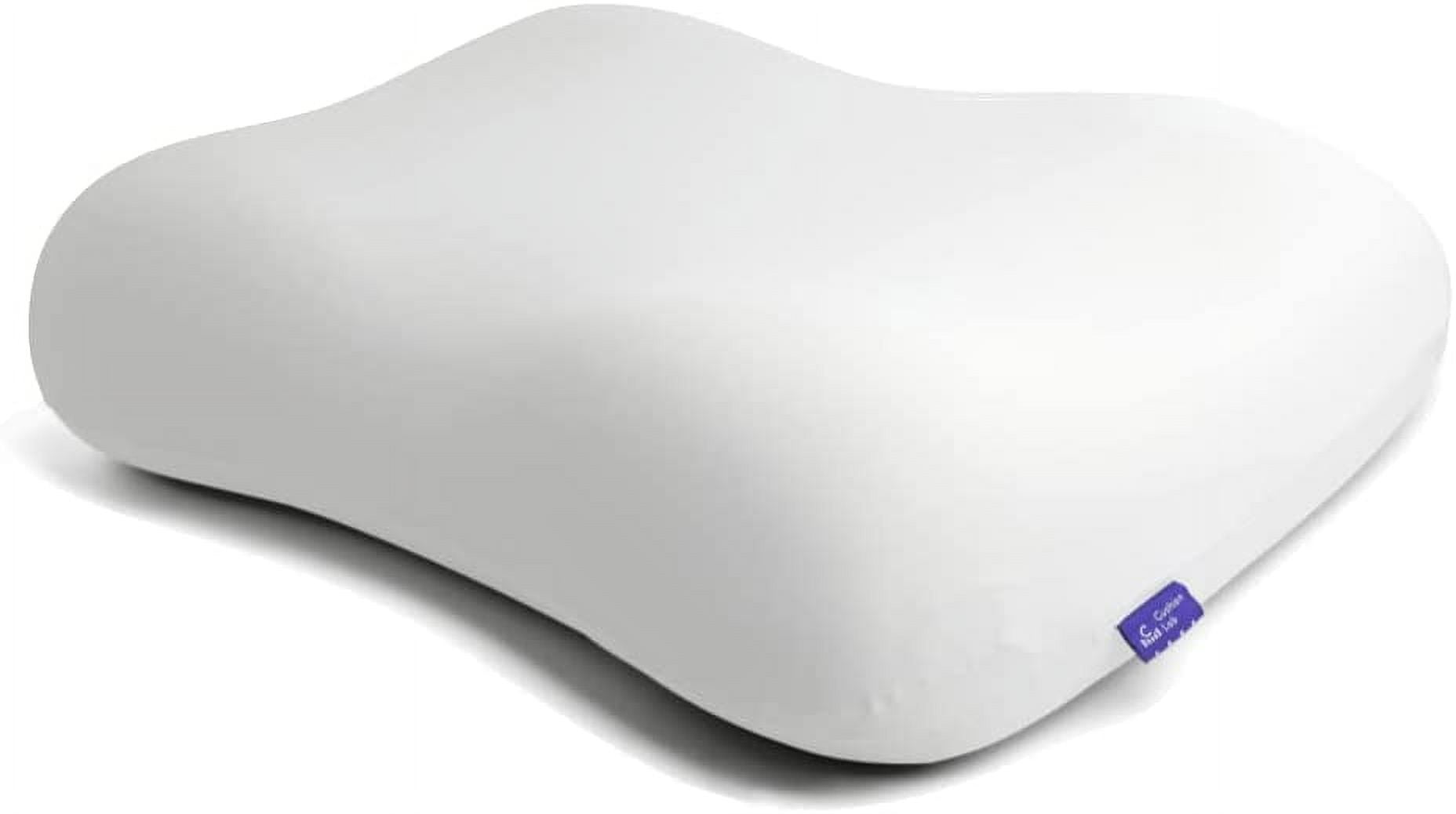 Cushion Lab Deep Sleep Pillow, Patented Ergonomic Contour Design for ...
