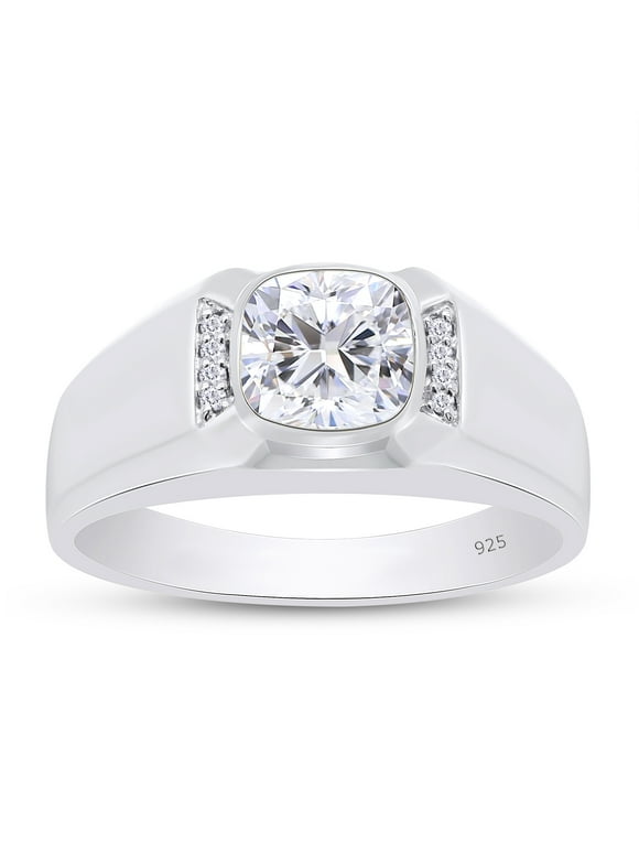 Bezel Set Diamond Band