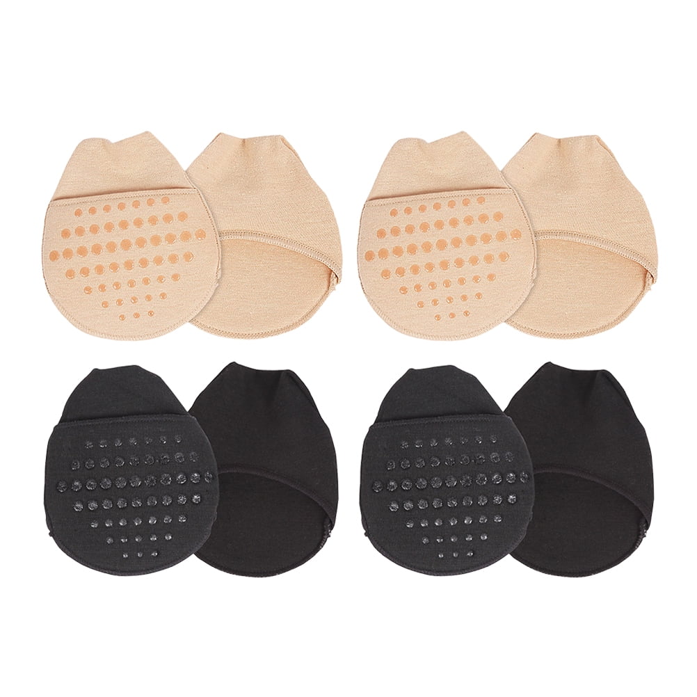 Cushion Socks 4 Pairs Non Seamless Toe Topper Sponge Forefoot Pads ...