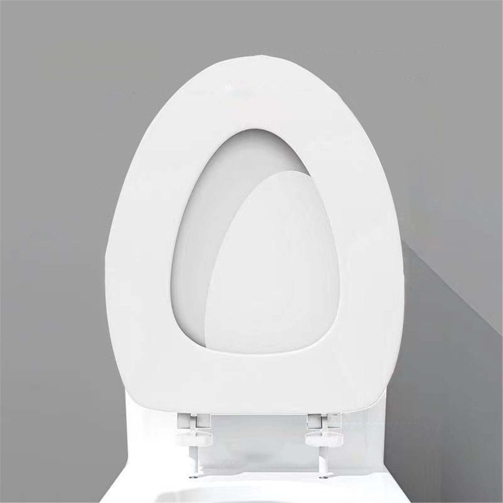 Cushion,Soft Toilet Seat Oval Toilet Seat Soft Elongated Vinyl Toilet ...