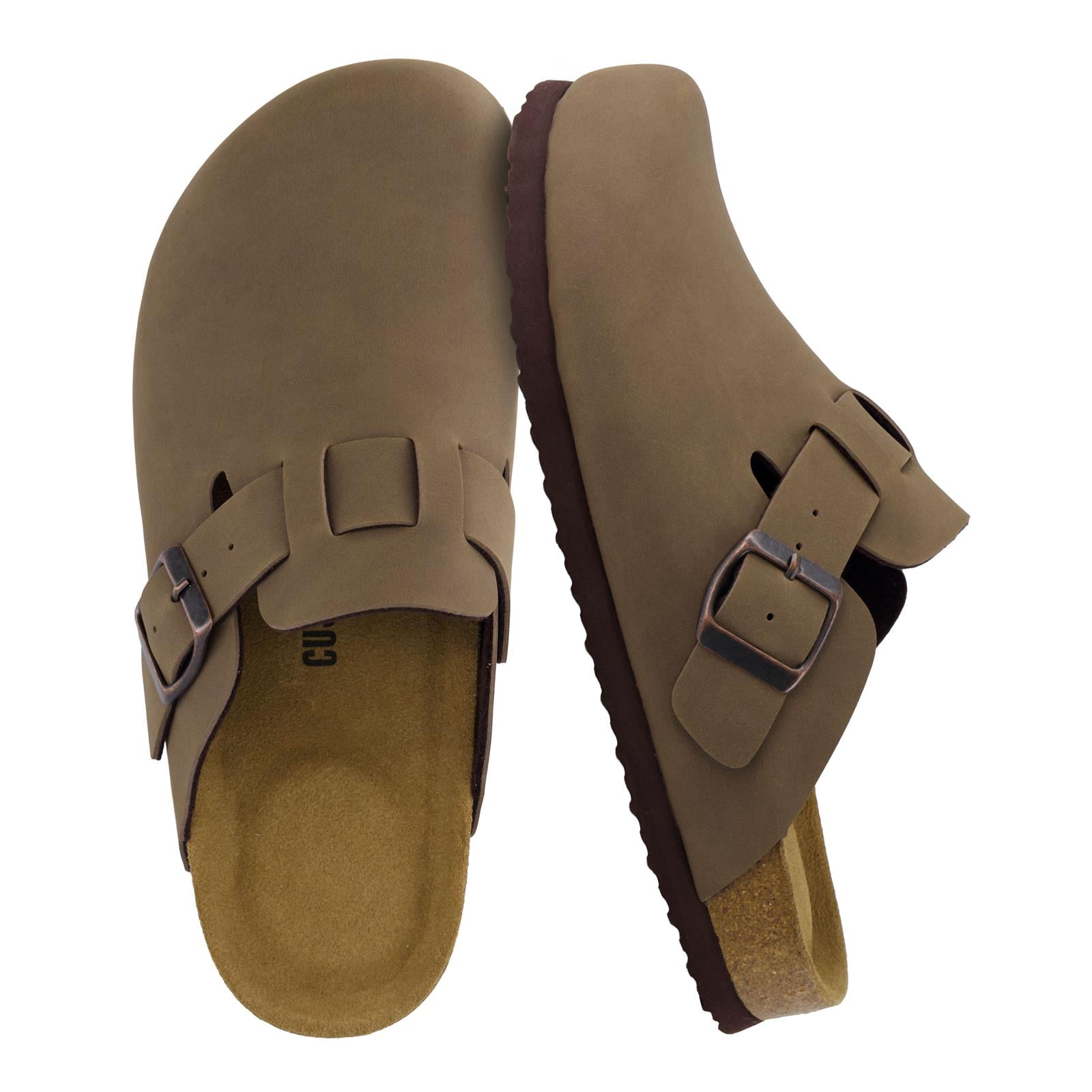 Cushionaire Hana Women's Clogs | Comfortable Vegan Suede Clogs for ...