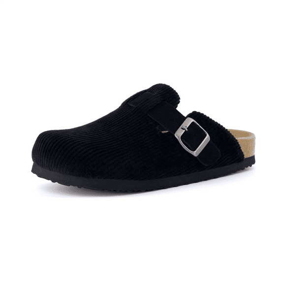 Cushionaire Hana Women's Clogs | Comfortable Vegan Suede Clogs for ...