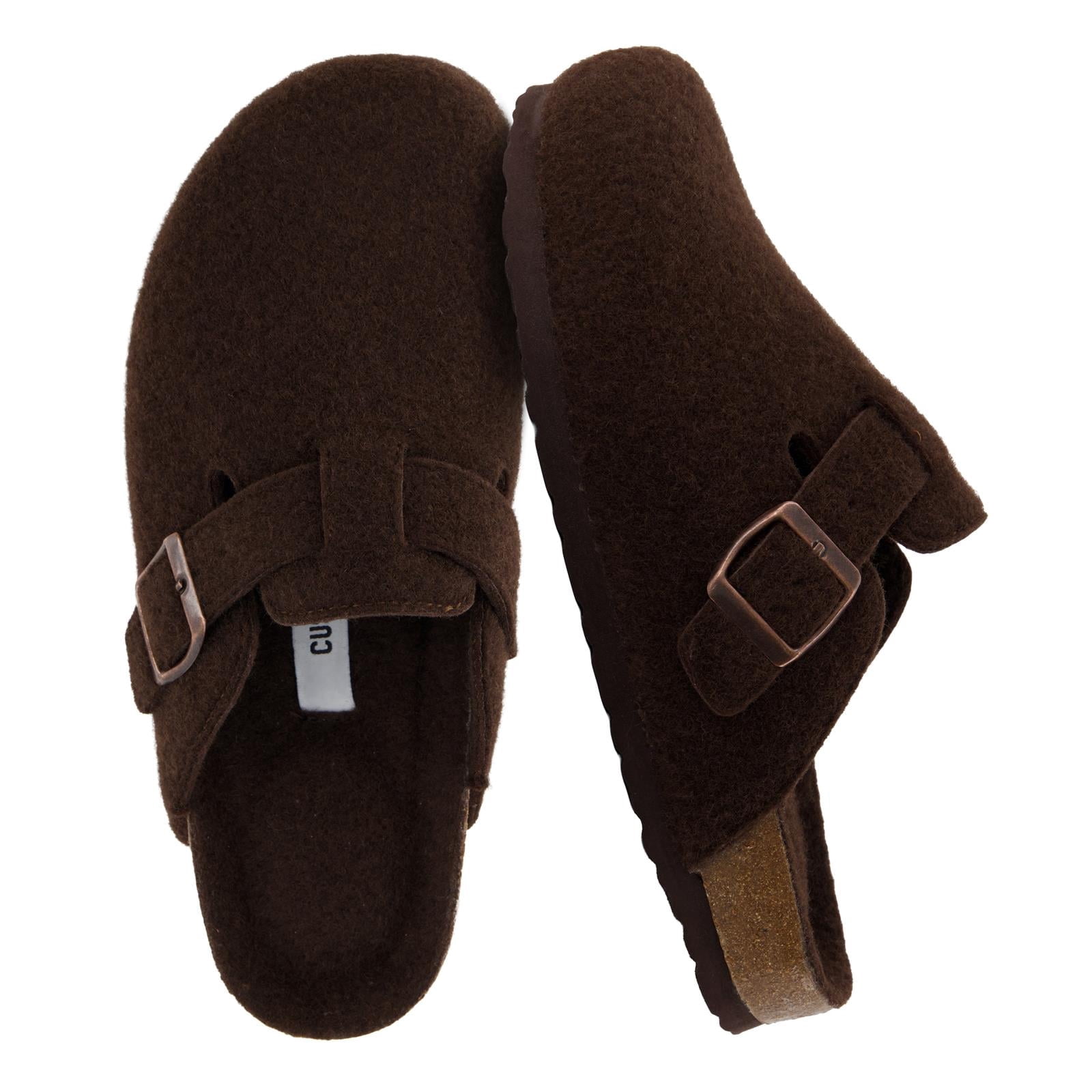 Cushionaire Hana Women's Clogs | Comfortable Vegan Suede Clogs for ...