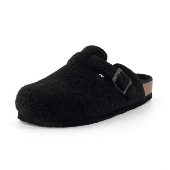 Cushionaire Hana Women's Clogs | Comfortable Vegan Suede Clogs for ...