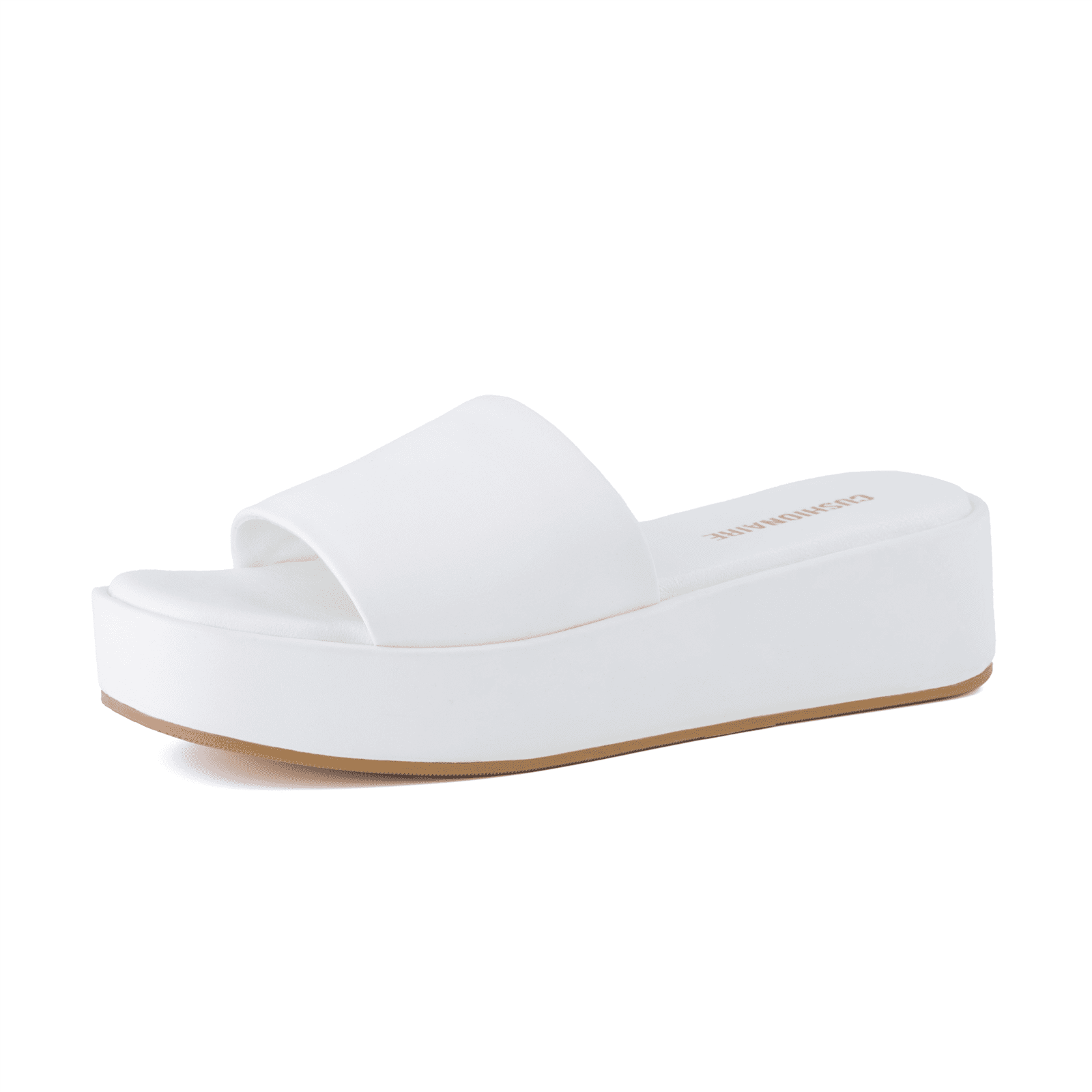 Cushionaire KUDOS Women’s Platform Sandals – Wedge Sandals for Women ...