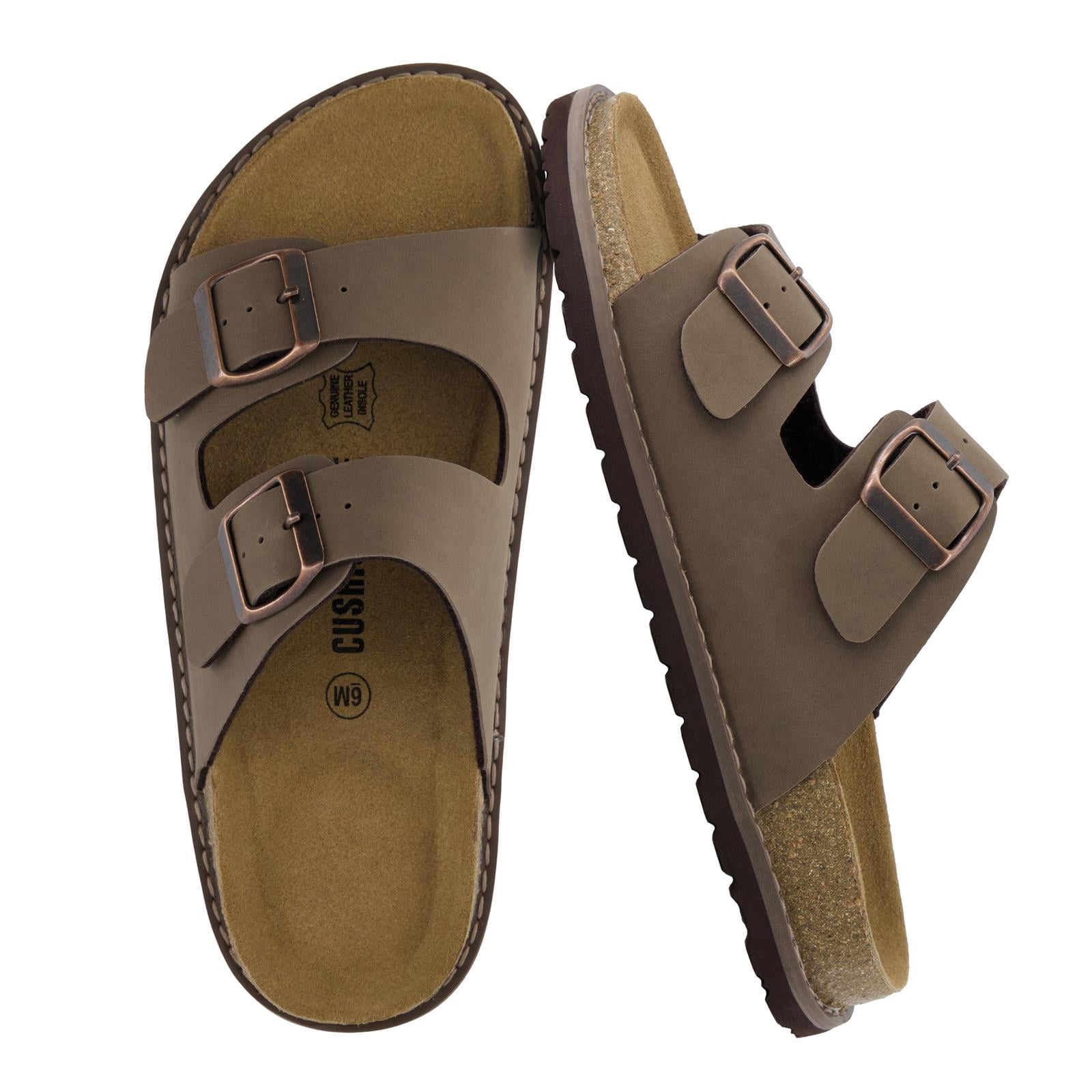 Cushionaire Plano Slip-On Sandals for Women 2025 with Arch Support ...