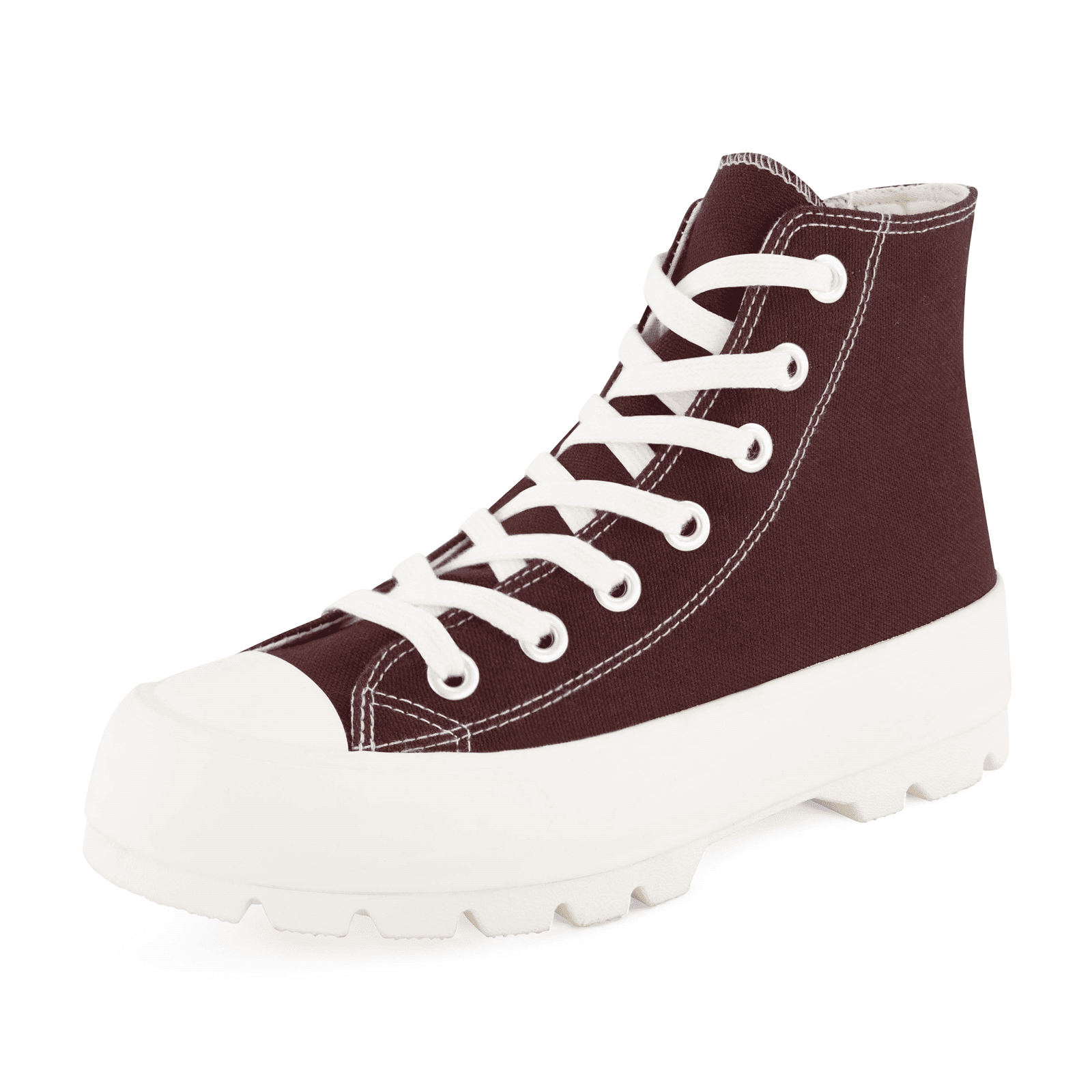 Cushionaire Vespa Women's Chunky Canvas High Top Sneakers with Memory ...