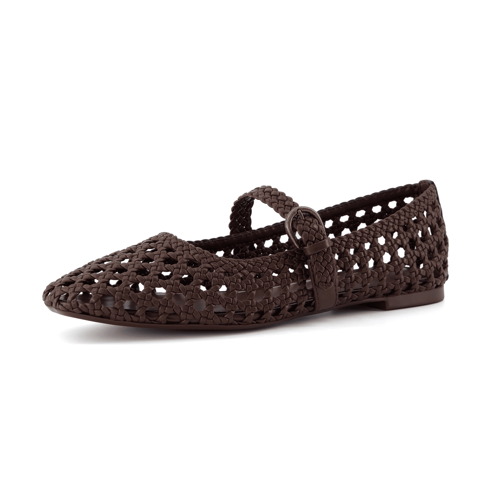 Cushionaire Weston Women’s Hand Woven Dressy Ballet Flats – Faux ...