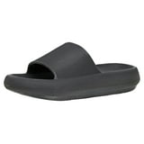 Cushionaire Women's Waterproof, Cloud Cushion Feather Recovery Slide ...