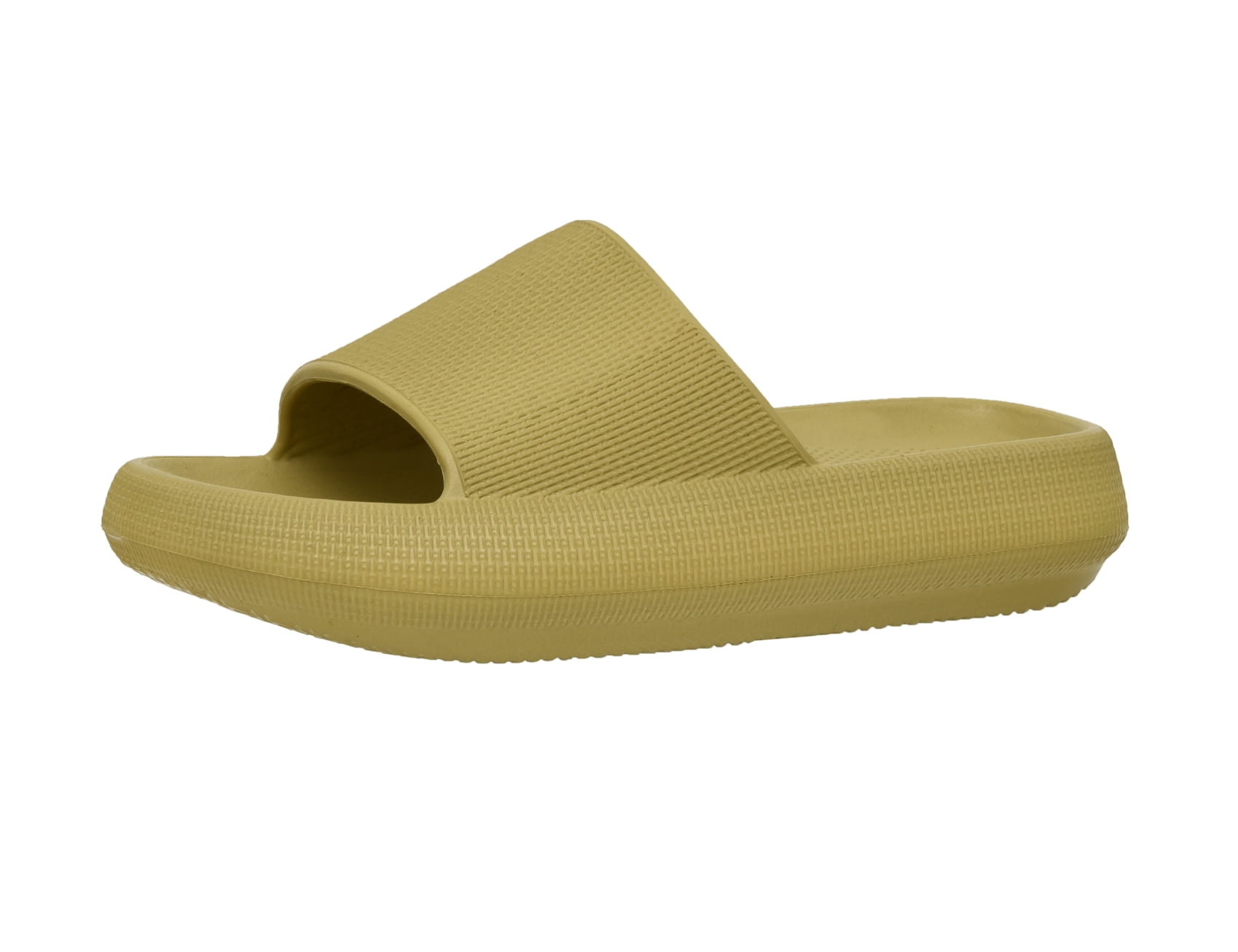 Cushionaire Women's Feather Recovery Slide Sandal with +Comfort ...