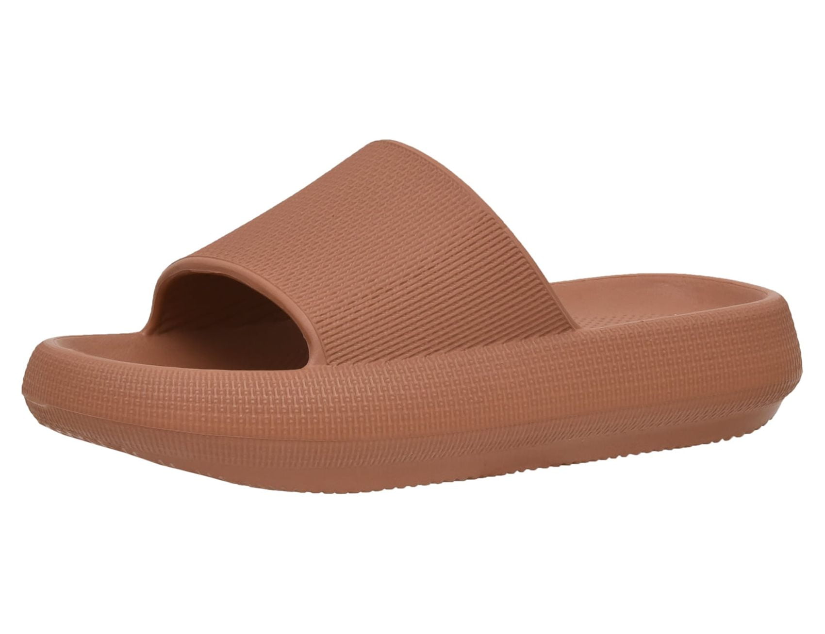 Cushionaire Women's Feather Recovery Slide Sandal with +Comfort ...