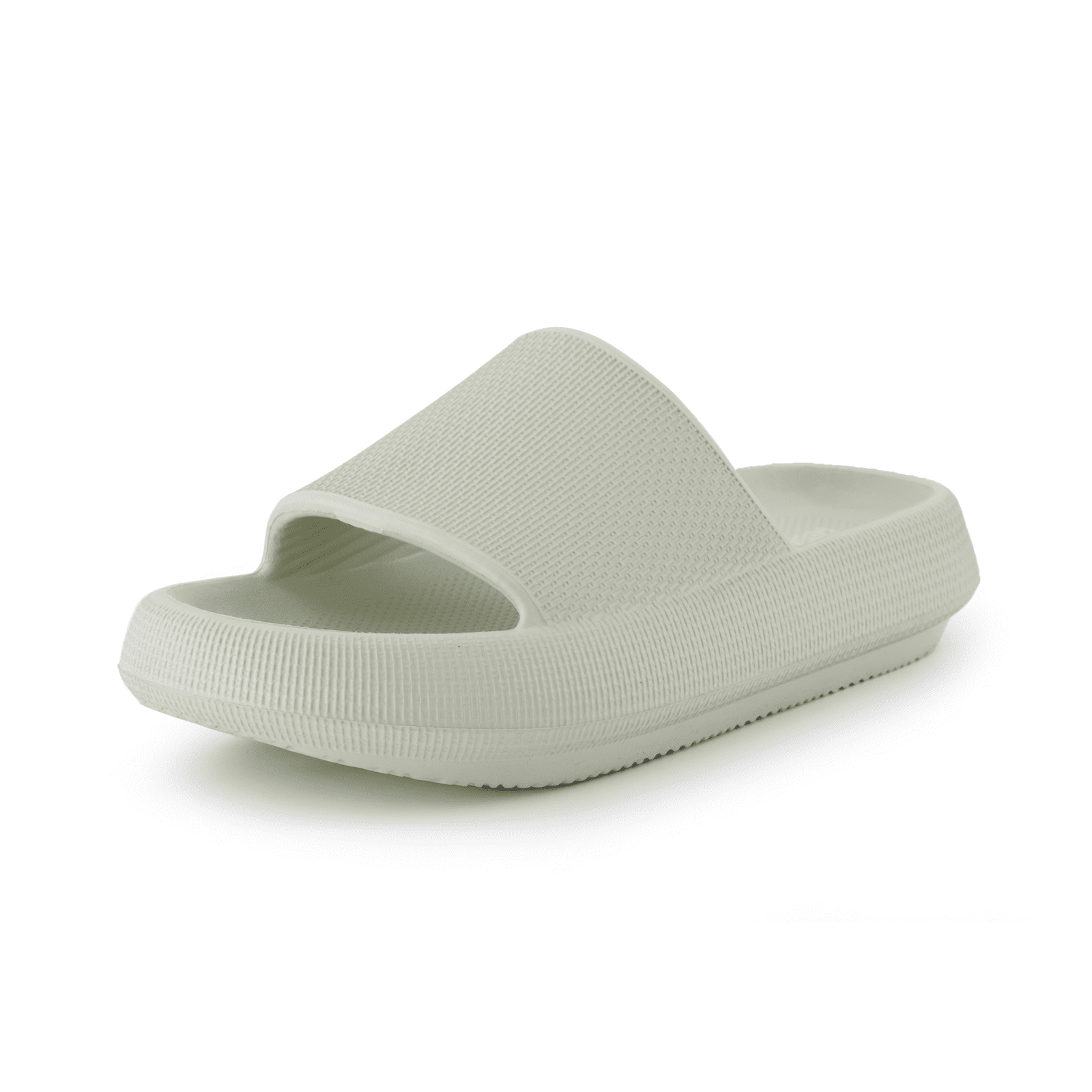 Cushionaire Women's Feather Comfortable Slide Sandal - Waterproof, Non ...