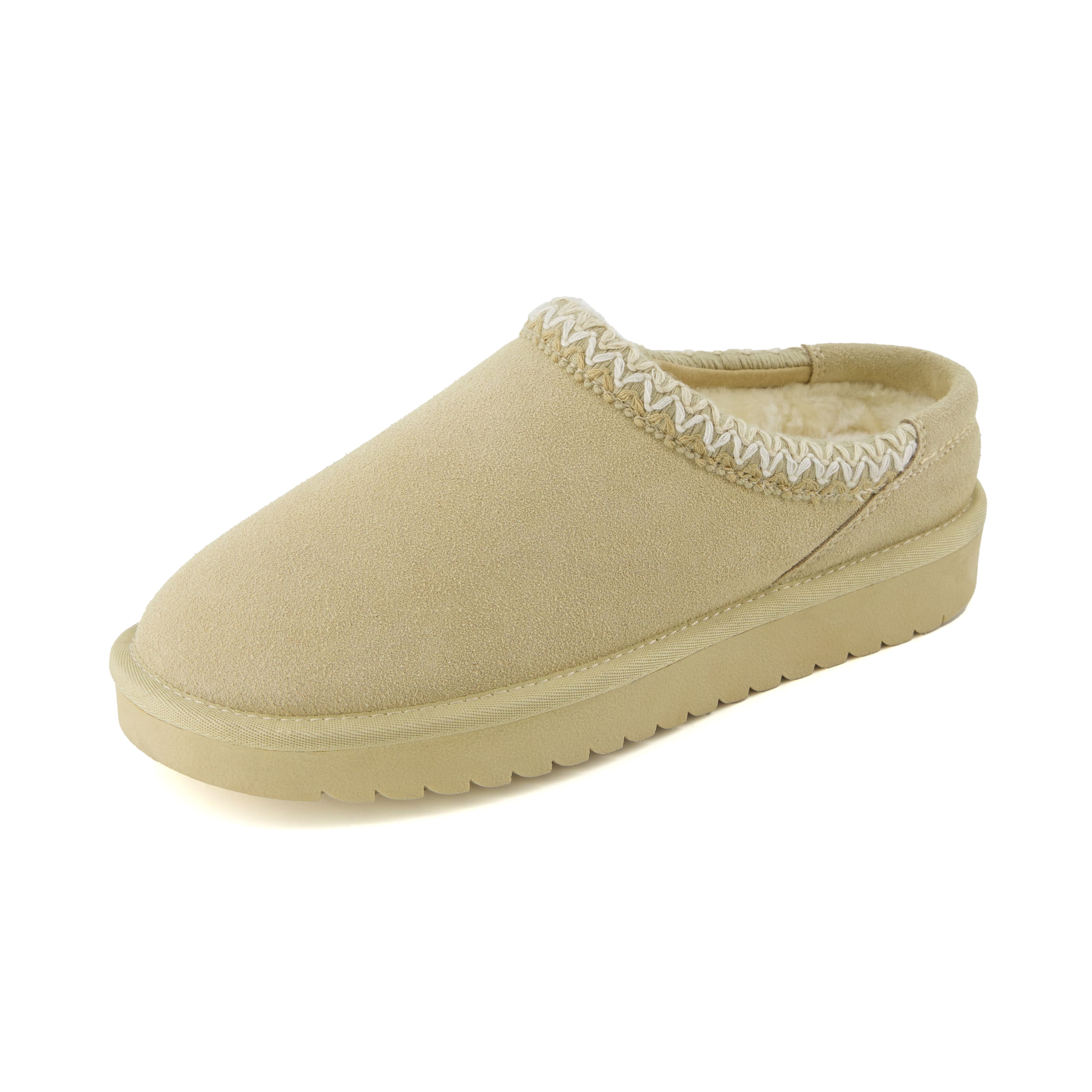 Cushionaire Women's Keto Mule Slippers - Genuine Suede Cozy & Stylish ...
