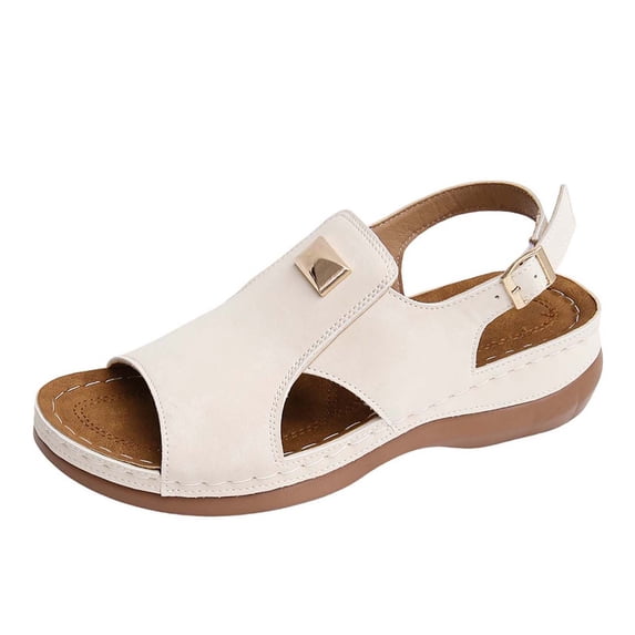 Cushioned Selectinsole Summer Mesh Beach on Sport Hollow Casual Open ...